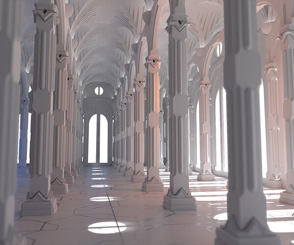 ArtStation - Fantasy Column HDA | Resources