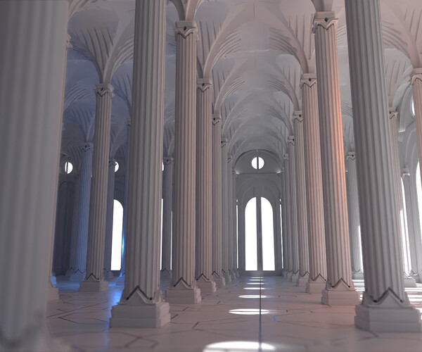 ArtStation - Fantasy Column HDA | Resources