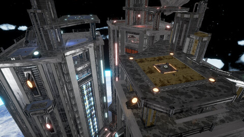 ArtStation - DM-Conveyor vIV UT4 Level | Game Assets