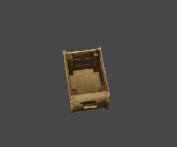 ArtStation - Wood Box | Game Assets