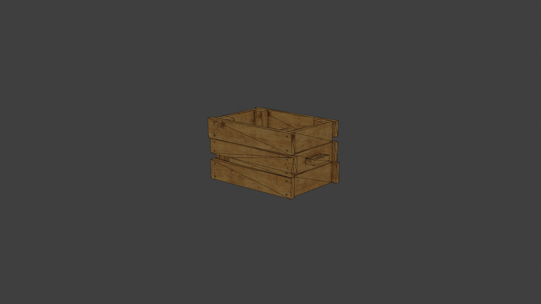 ArtStation - Wood Box | Game Assets