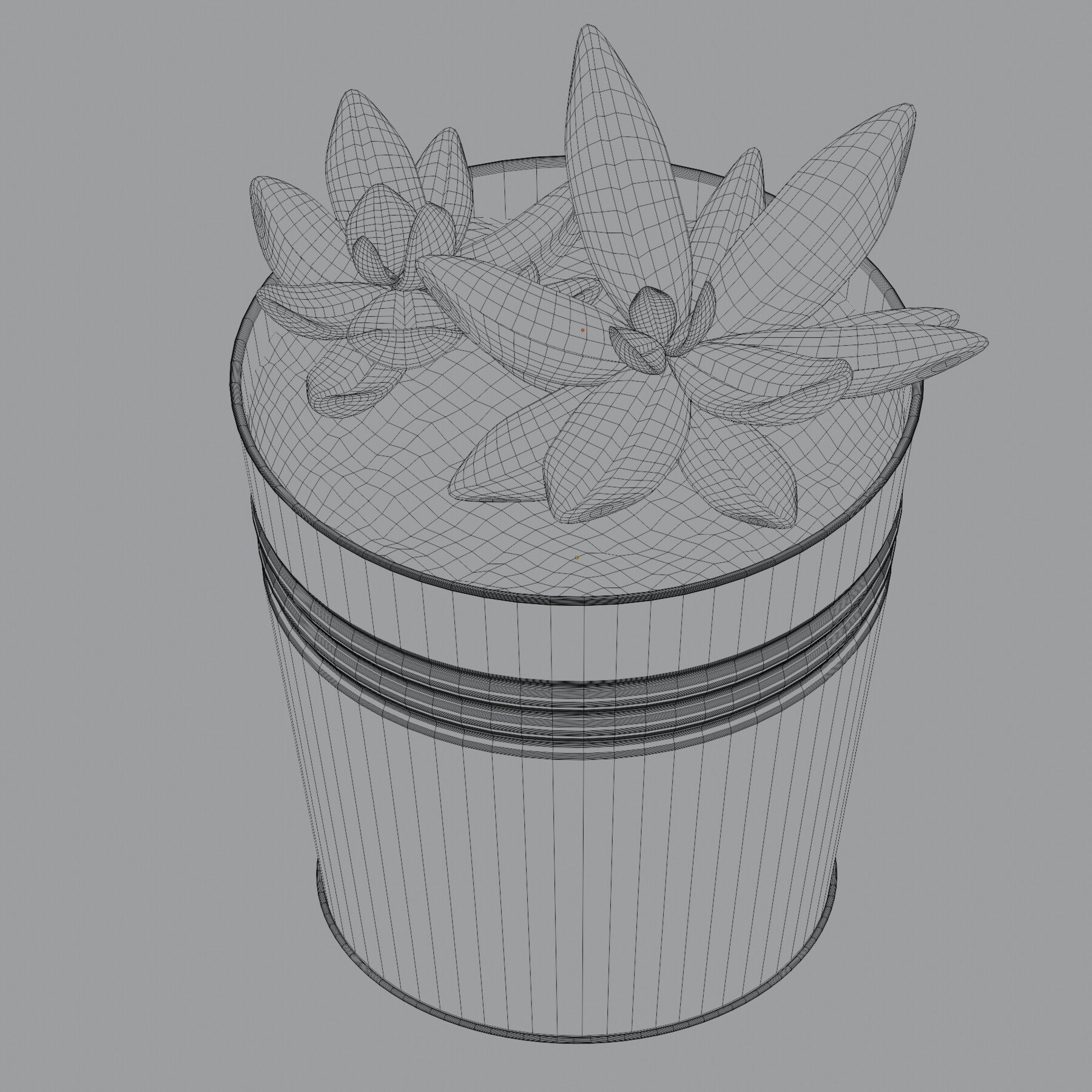 ArtStation - Plant Pot Low-Poly Set 3D model | Game Assets