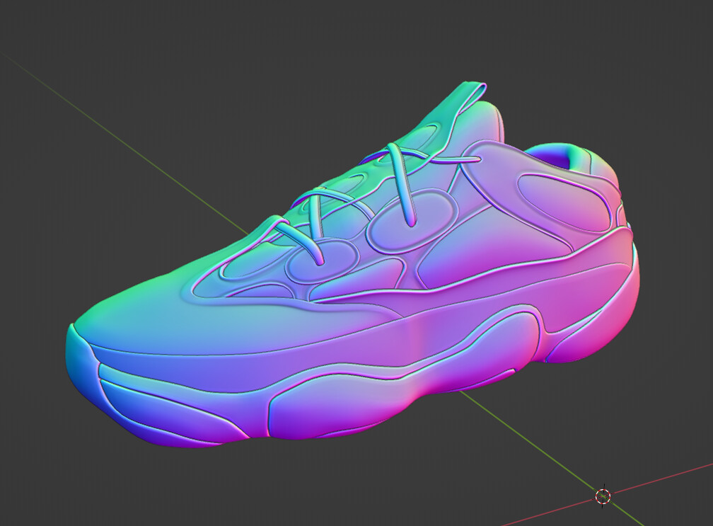 ArtStation - Adidas Yeezy Boost 500 | Game Assets