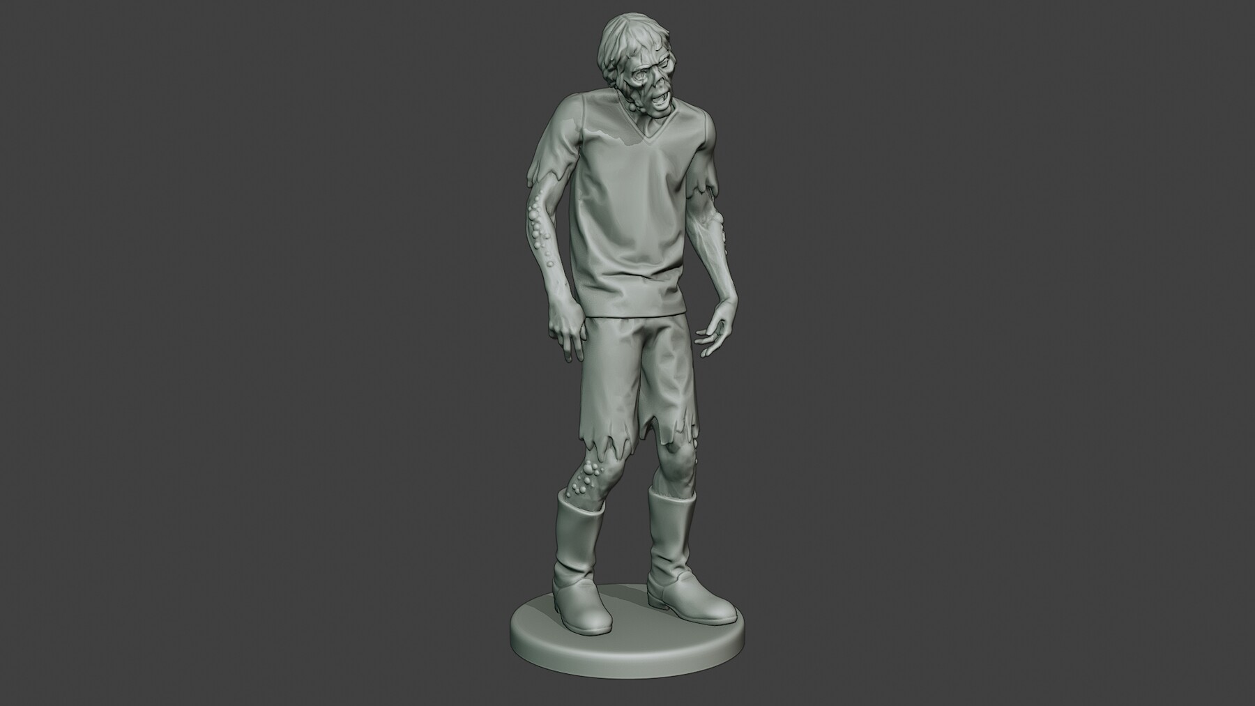 ArtStation - Casual Zombie Male CZ1 0002 | Resources
