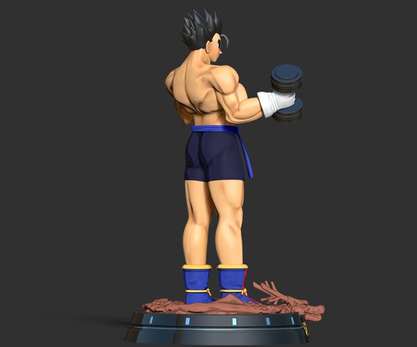 ArtStation - Gohan with gym | Resources