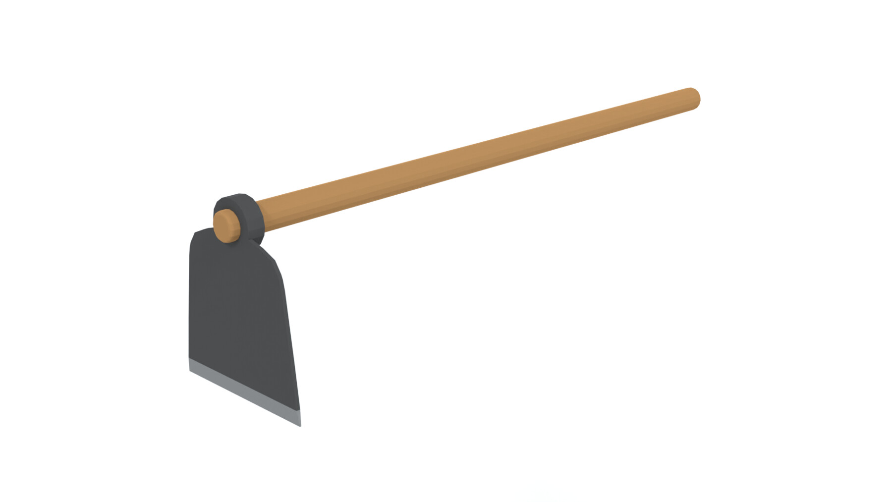 ArtStation - Low Poly Cartoon Hoe | Game Assets