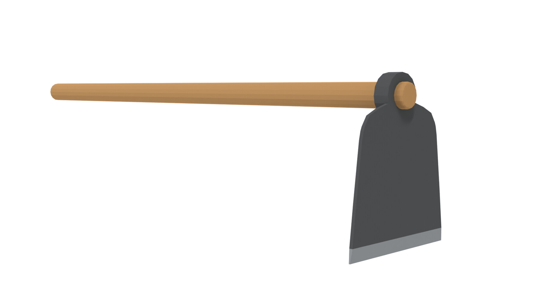 ArtStation - Low Poly Cartoon Hoe | Game Assets