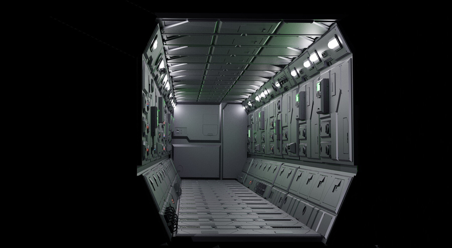 ArtStation - Sci-Fi Wall Panels 21 Parts - Pack 1 (with materials ...