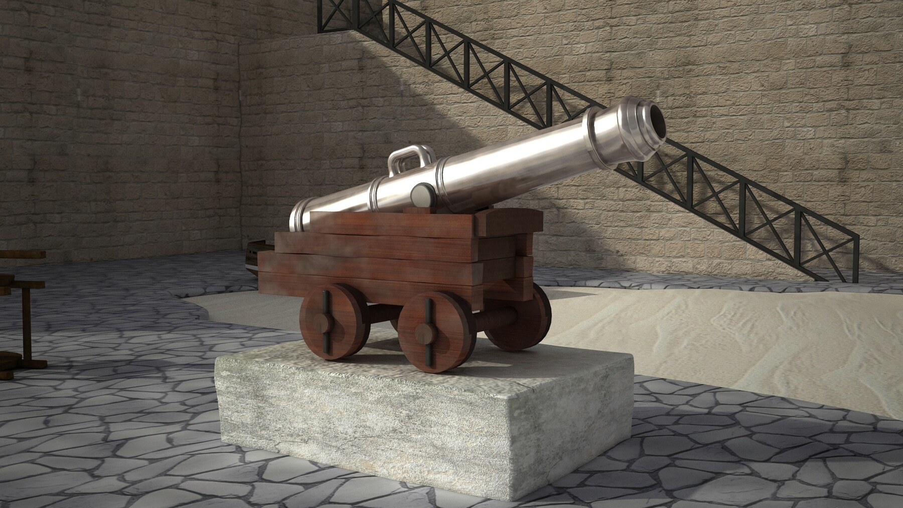 ArtStation - Old Historical Cannon | Game Assets