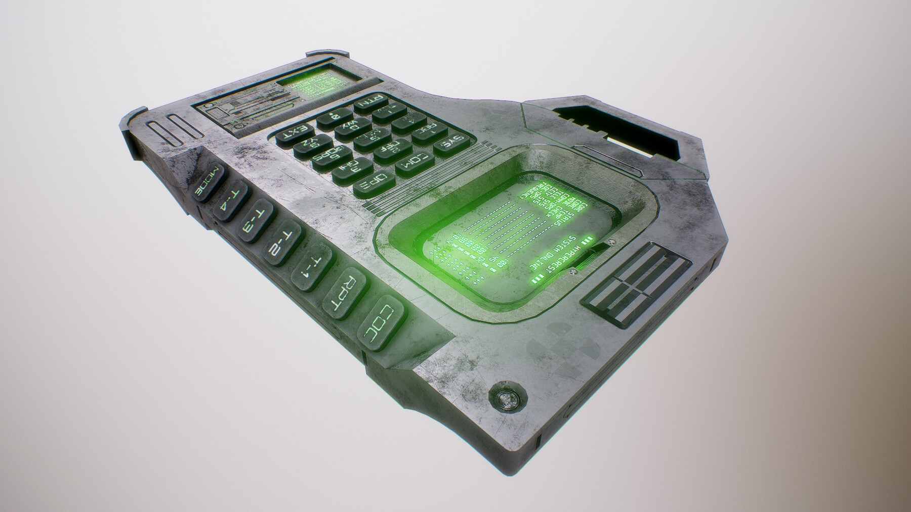ArtStation - PBR Futuristic Electronic Multi-Tool | Game Assets