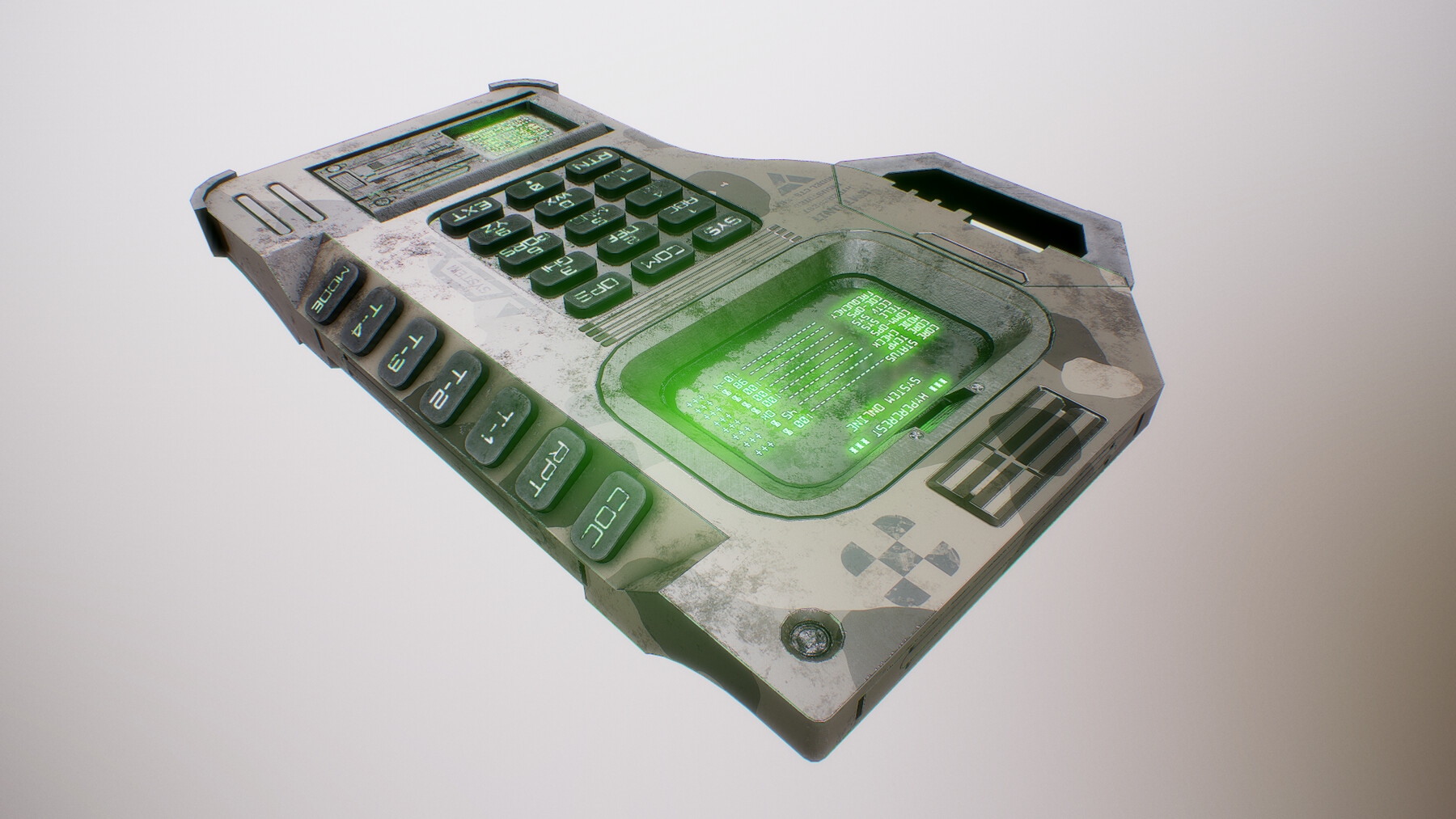 ArtStation - PBR Futuristic Electronic Multi-Tool | Game Assets