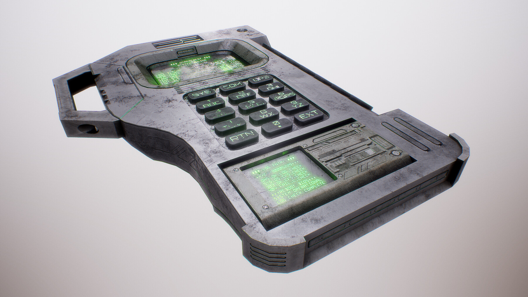 ArtStation - PBR Futuristic Electronic Multi-Tool | Game Assets
