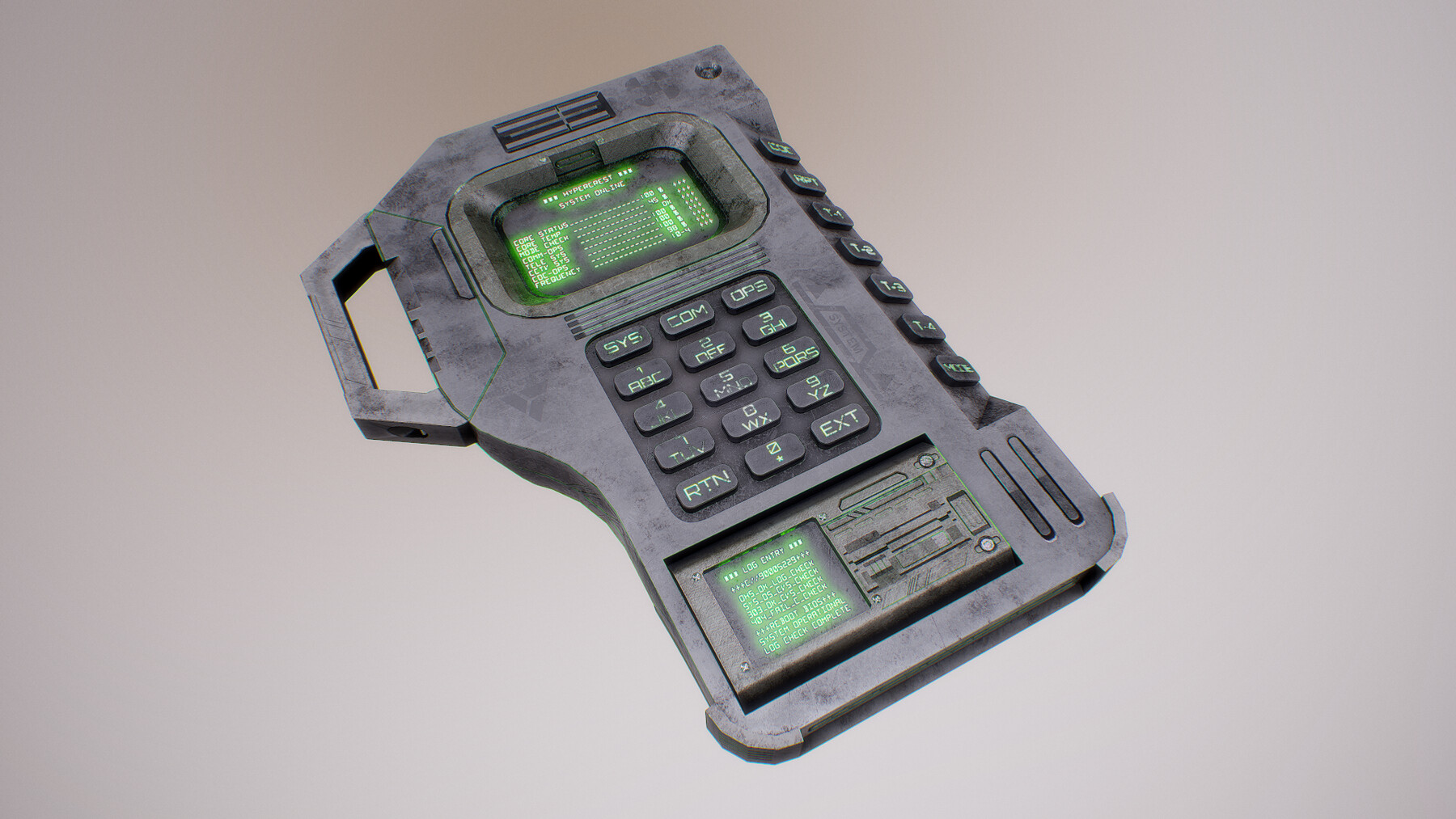 ArtStation - PBR Futuristic Electronic Multi-Tool | Game Assets