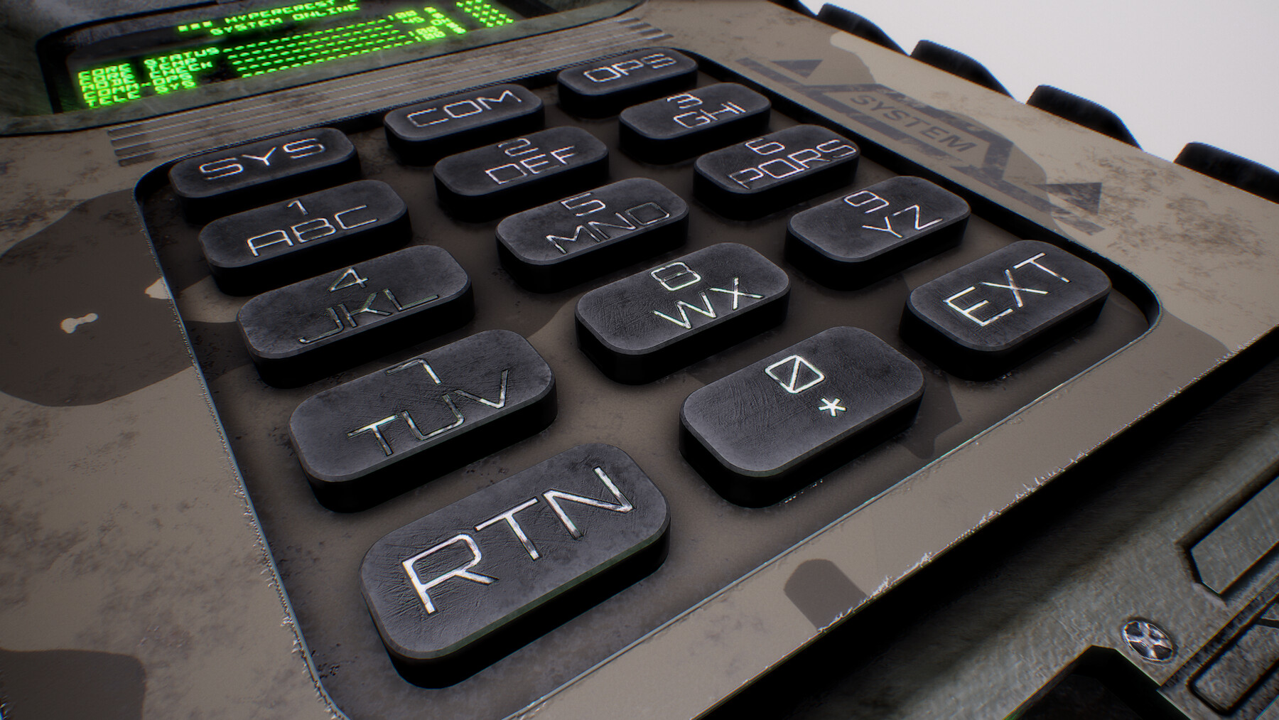 ArtStation - PBR Futuristic Electronic Multi-Tool | Game Assets