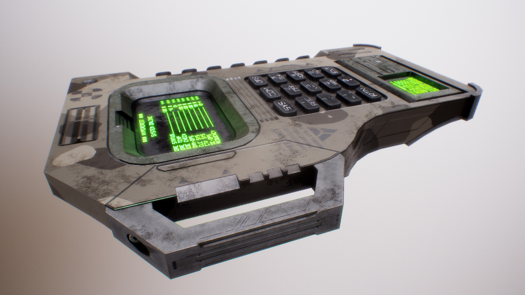 ArtStation - PBR Futuristic Electronic Multi-Tool | Game Assets