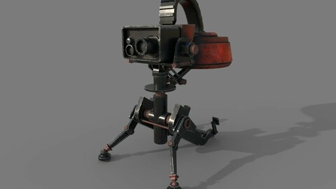 ArtStation - TF2 Engineer Turret | Game Assets