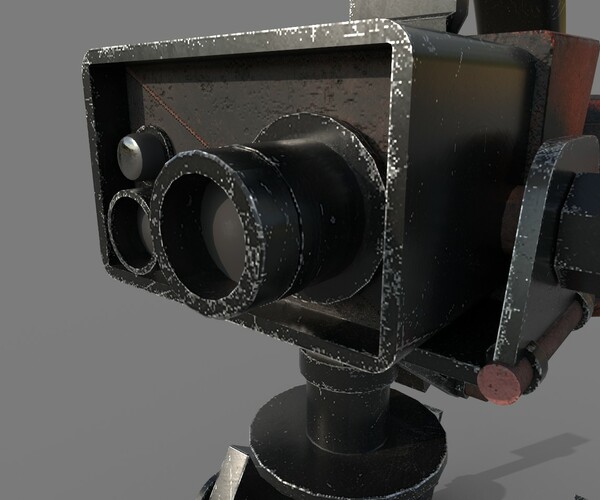 ArtStation - TF2 Engineer Turret | Game Assets