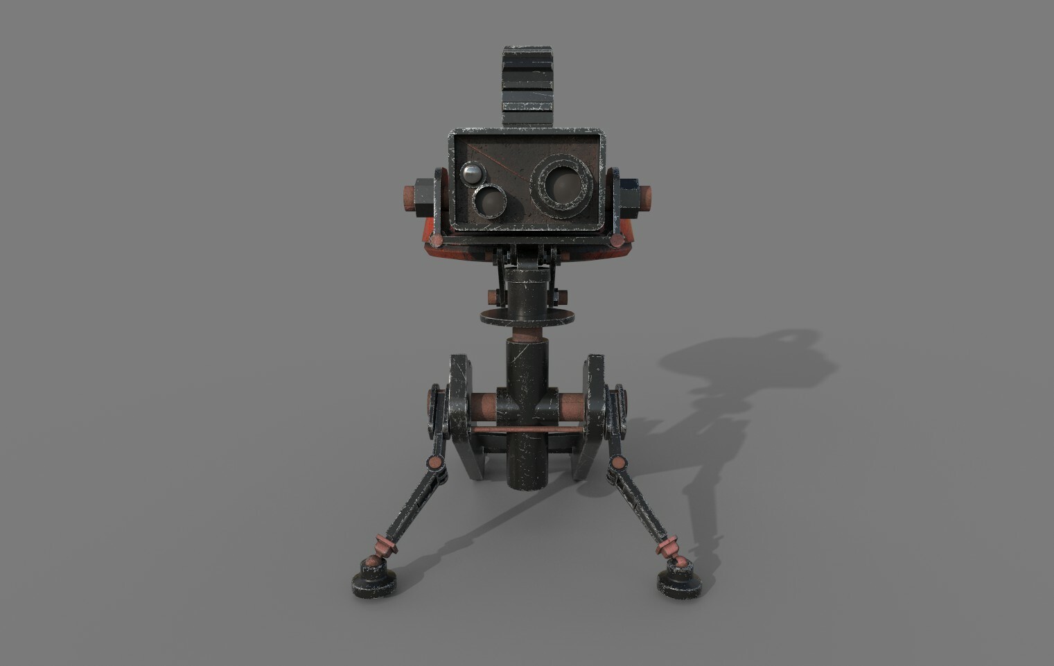 ArtStation - TF2 Engineer Turret | Game Assets