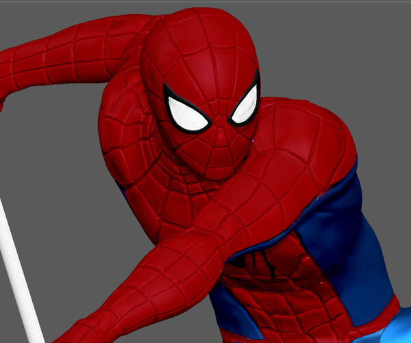 ArtStation - SPIDERMAN NO WAY HOME CLASSIC SUIT POS MCU MARVEL 3D PRINT ...