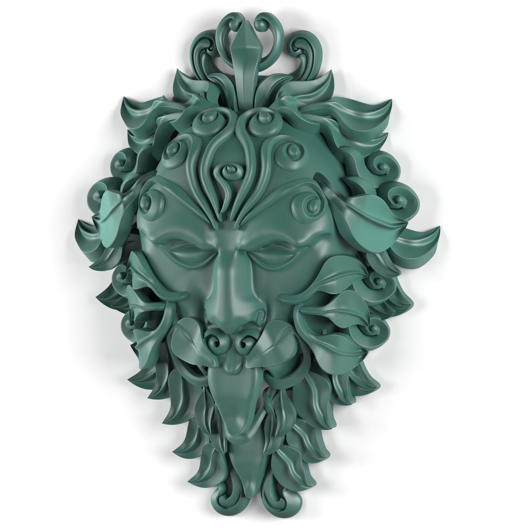 ArtStation - green man statue | Resources