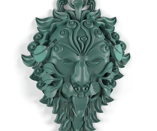 ArtStation - green man statue | Resources