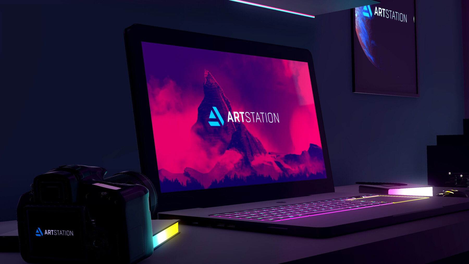 ArtStation - Laptop Project Valeria | Resources