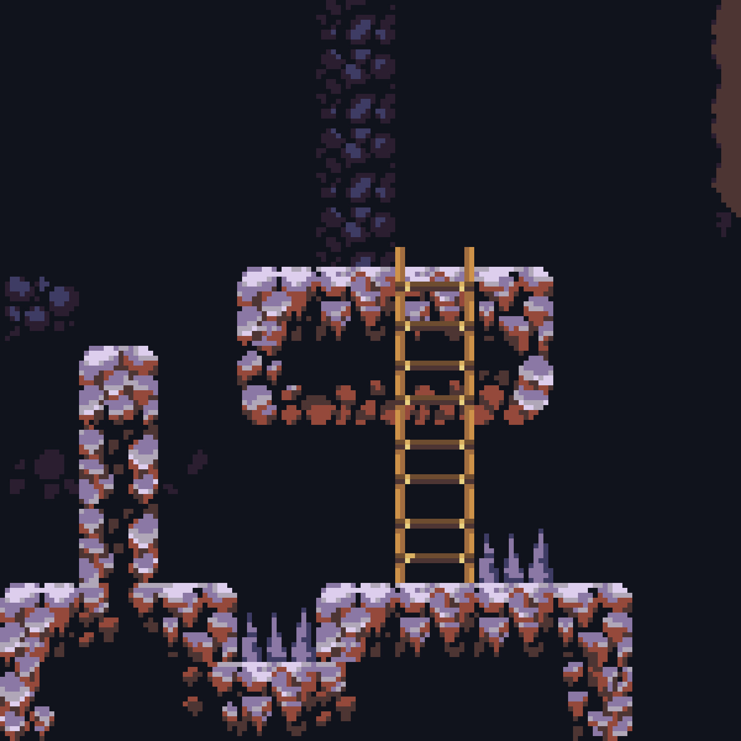 ArtStation - Deep Cave Tileset | Game Assets