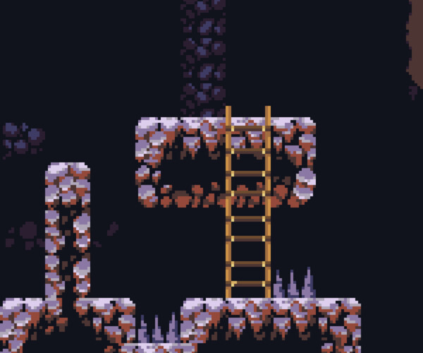 ArtStation - Deep Cave Tileset | Game Assets