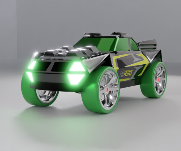 ArtStation - RD-08 Acceleracers | Game Assets