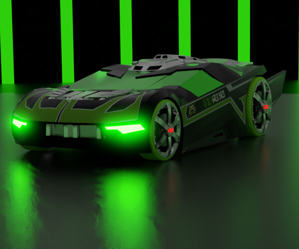 ArtStation - RD-09 Acceleracers | Game Assets