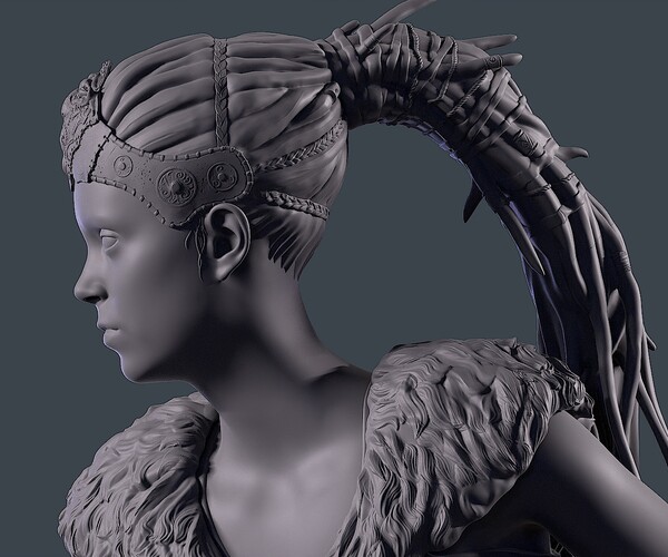 ArtStation - HELLBLADE SENUA'S SACRIFICE- 3D PRINT MODEL | Resources
