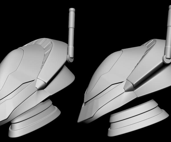 ArtStation - H02-WASP2 MECHA SUPPLY - HEAD | Resources