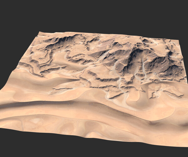 ArtStation - Sandy Terrains Collection Vol.2 | 12 Terrains at 8k ...