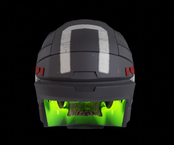 ArtStation - printable halo reach haunted helmet 3D print model | Game ...