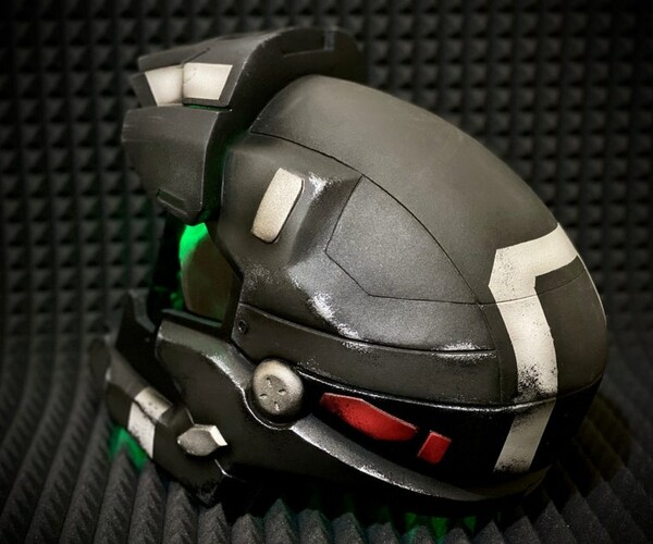 ArtStation - printable halo reach haunted helmet 3D print model | Game ...
