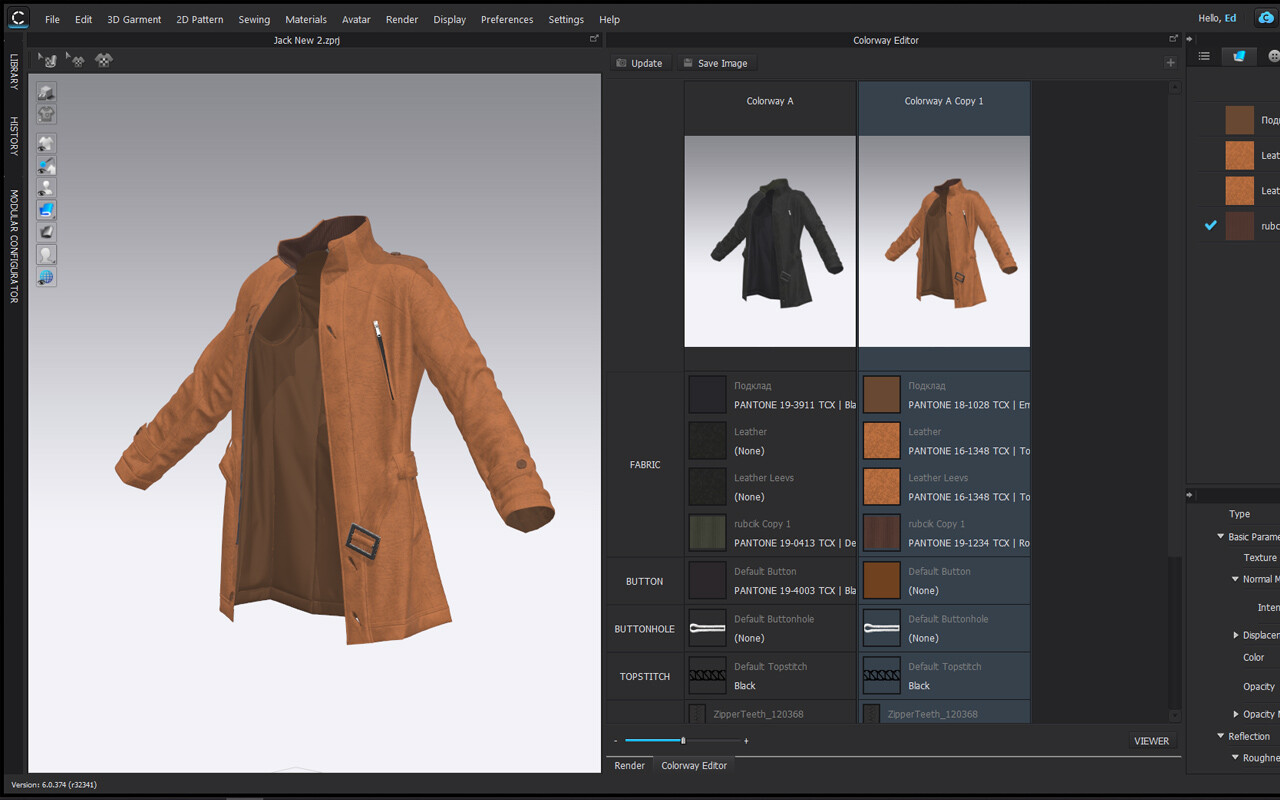 ArtStation - Mens leather jacket | Game Assets