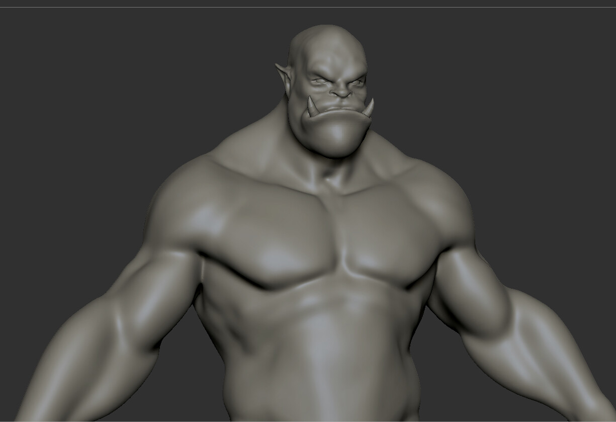 ArtStation - ORC BASE MESH | Resources