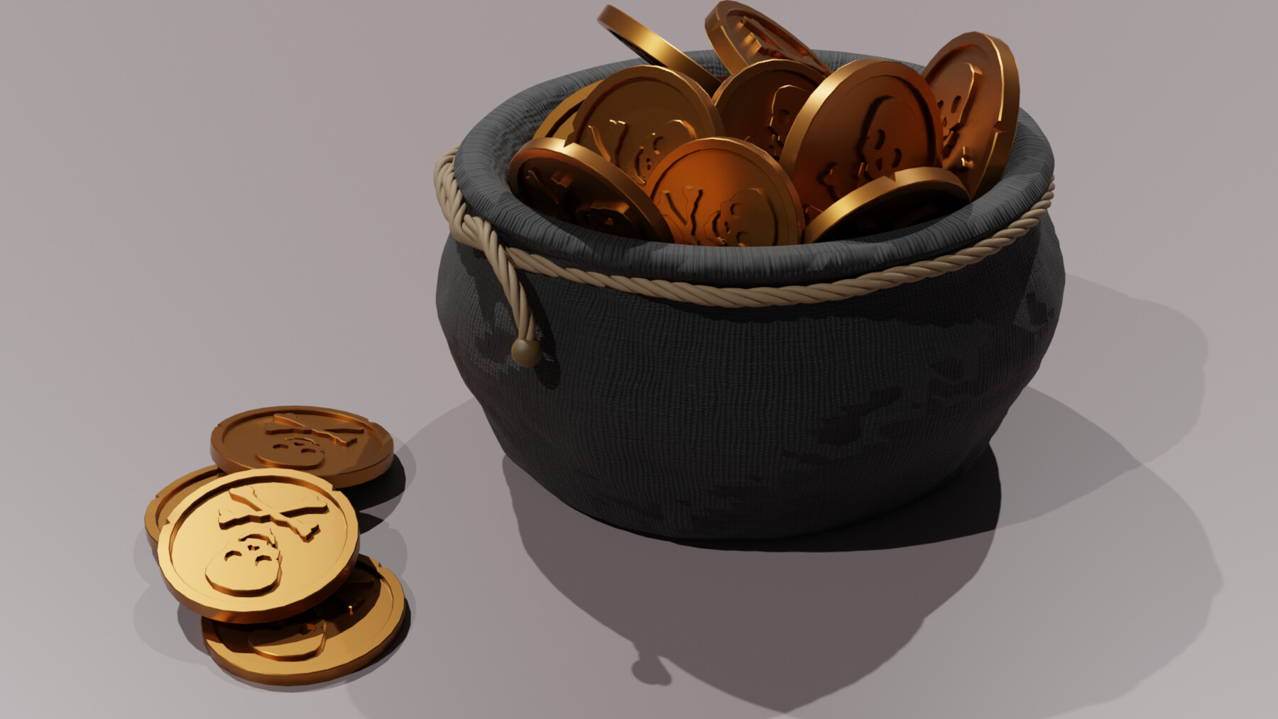 ArtStation - Coin purse | Game Assets