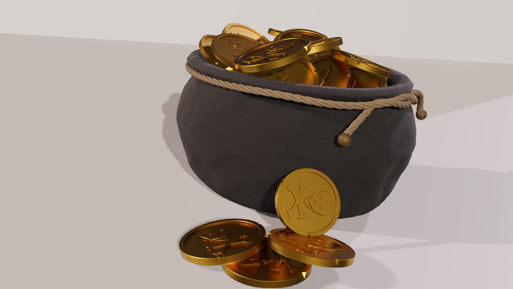 ArtStation - Coin purse | Game Assets