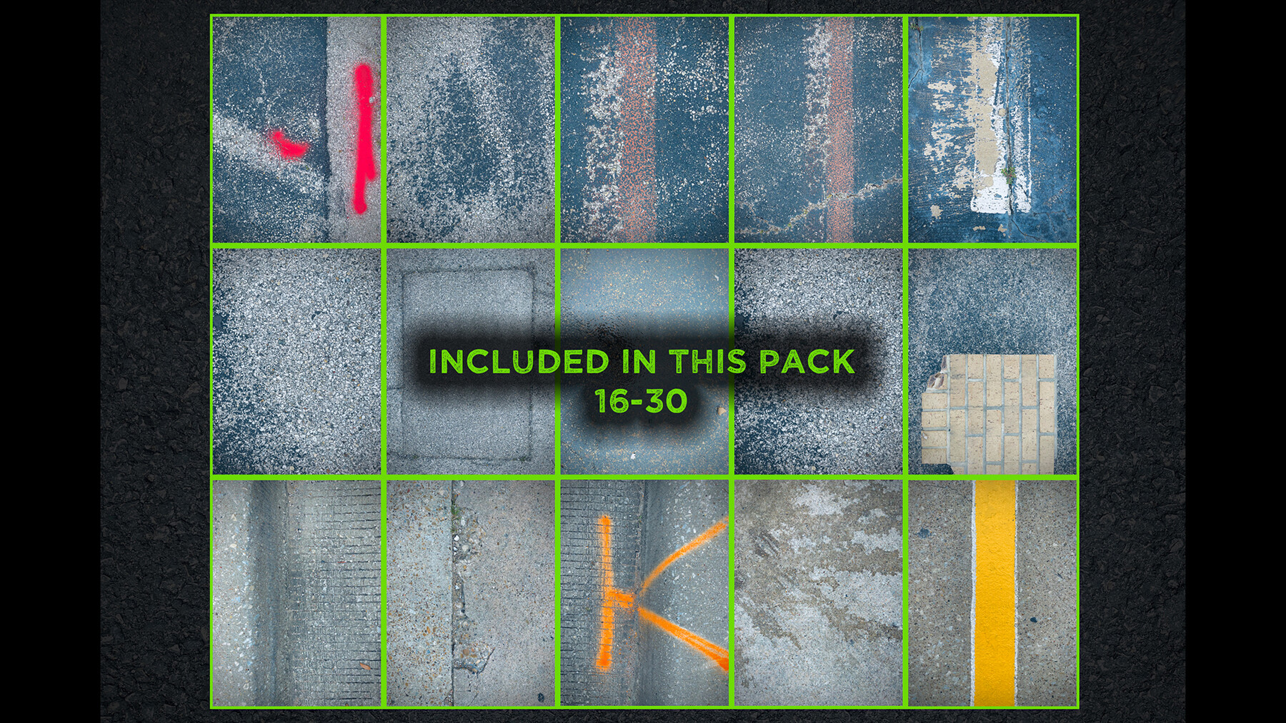 ArtStation - Distressed Concrete Textures Vol 1 | Resources