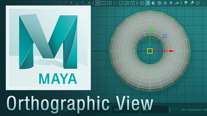 ArtStation - Orthogaphic View Script for Maya | Resources