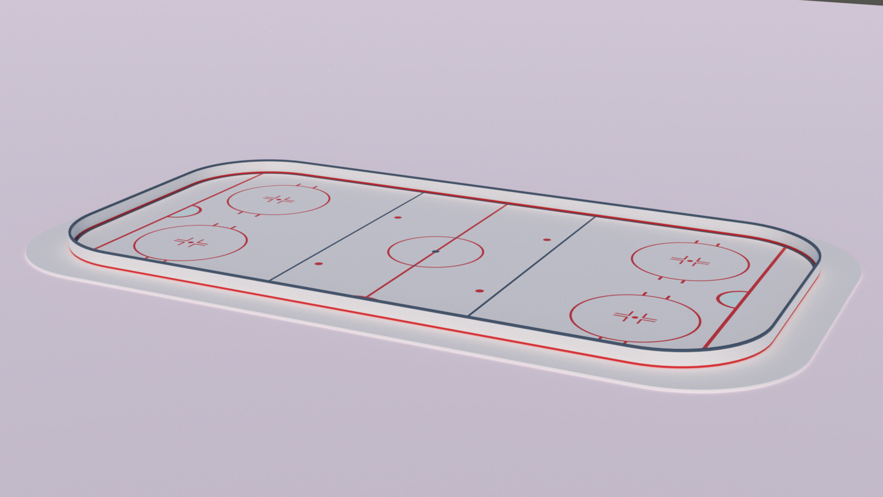 ArtStation - Cartoon Ice Hockey Rink | Resources