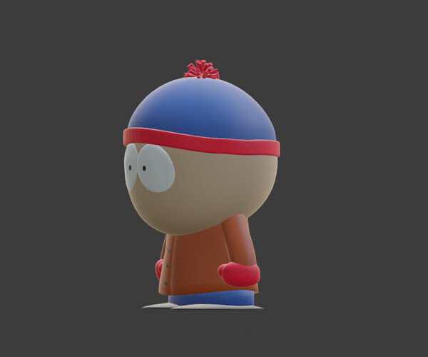 ArtStation - Stan Marsh 3d model | Resources