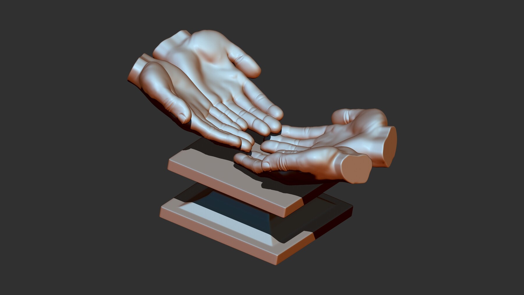 ArtStation - hand 3dprint | Resources