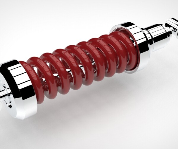 ArtStation - Automotive shock Absober | Resources