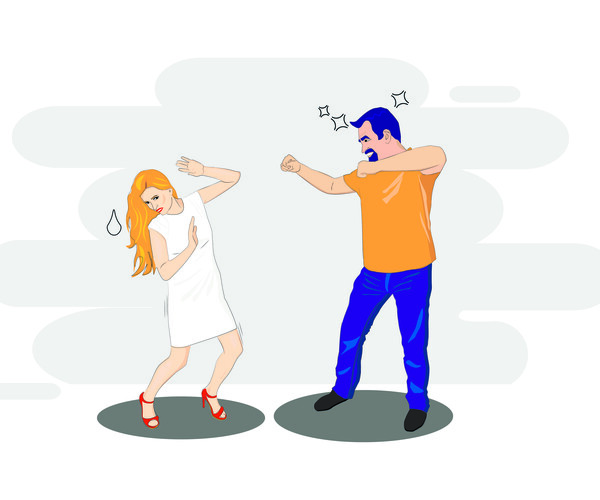 ArtStation - flat vector illustration for article about domestic ...