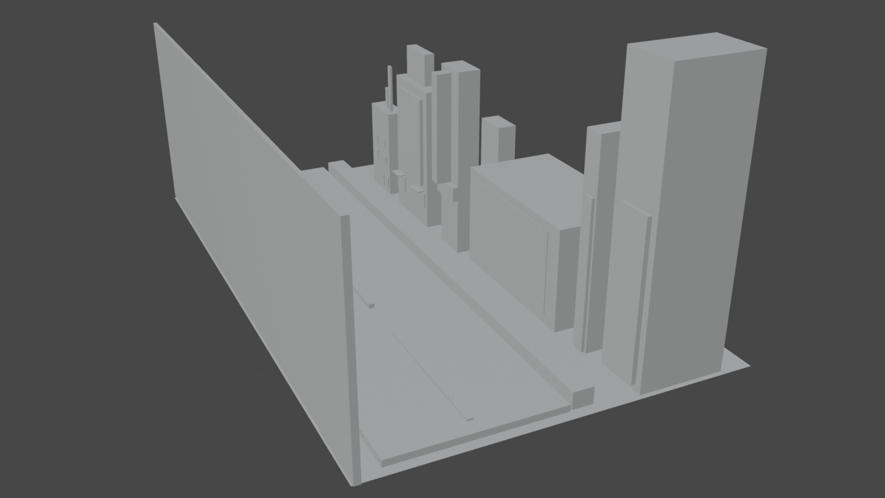 ArtStation - City road cartoon model | Resources