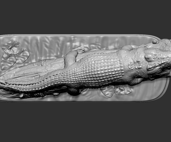 ArtStation - Crocodile in Tree | Resources