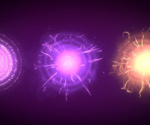 ArtStation - Unity VFX Graph - Magic Orbs - Vol. 1 | Game Assets