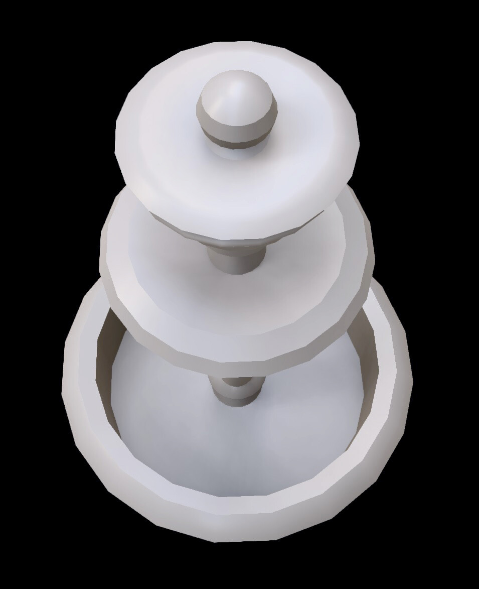 ArtStation - Fountain | Game Assets